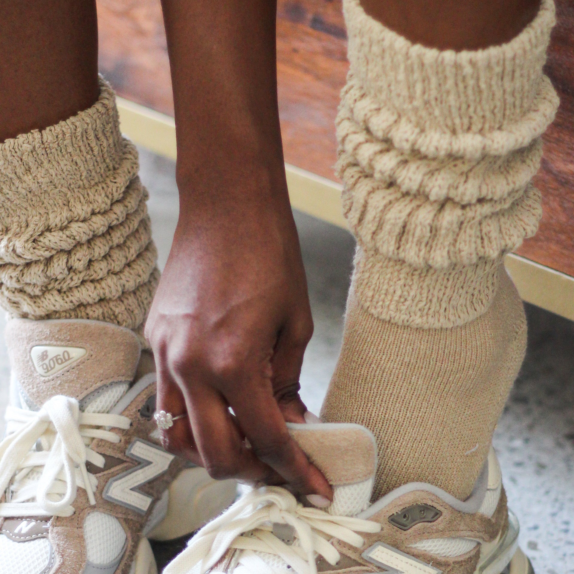 Slouch Socks – Extra Long, Soft & Stylish Cotton Socks | Honey BeeU