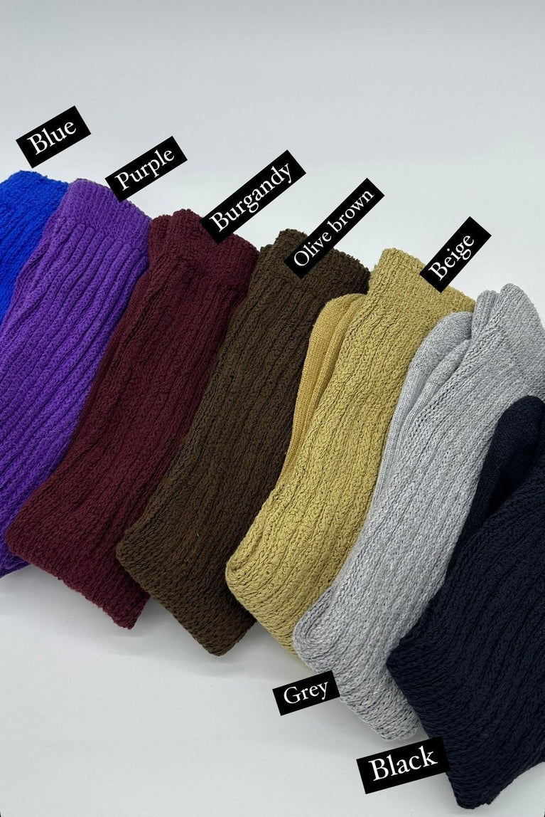 Slouch Socks – Extra Long, Soft & Stylish Cotton Socks | Honey BeeU